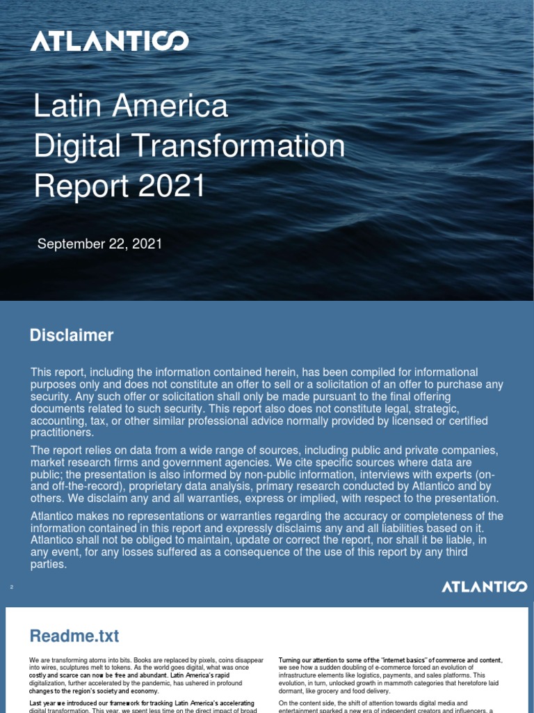 LatAm Digital Transformation Insights | PDF | Economic Inequality ...