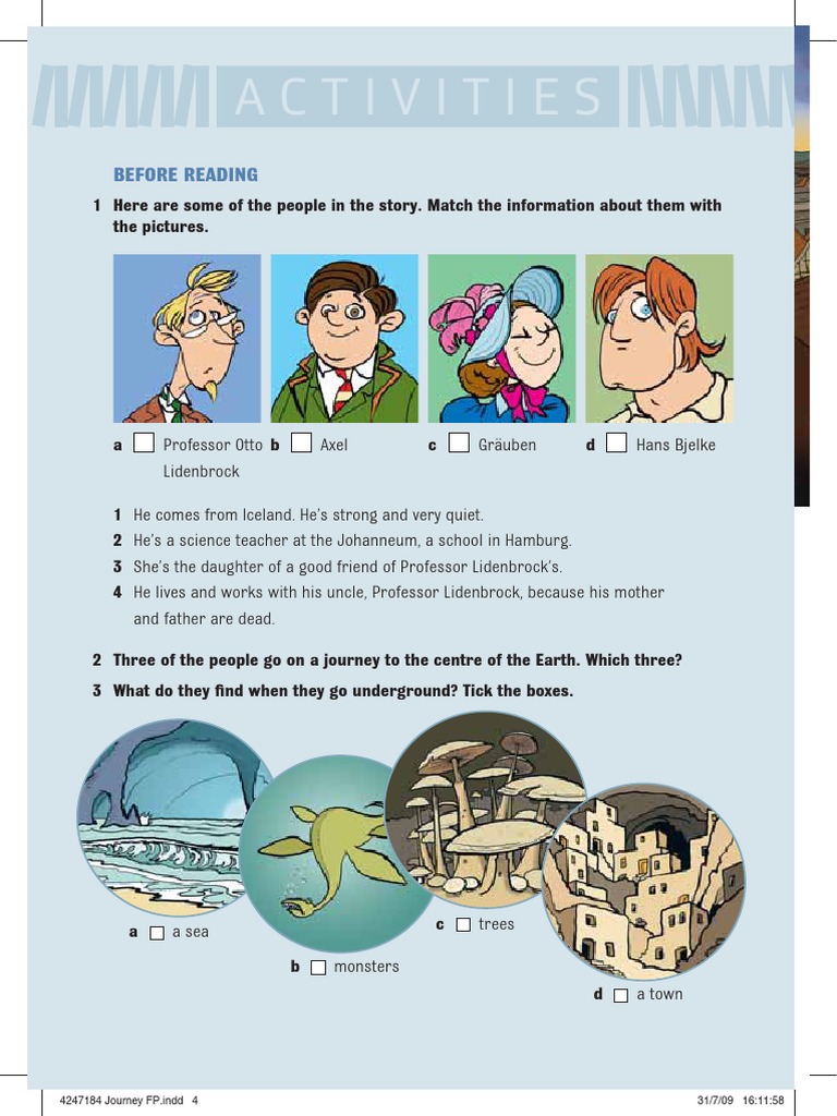 Chapter 1 Journey To The Centre of The Earth | PDF | Journey To The ...