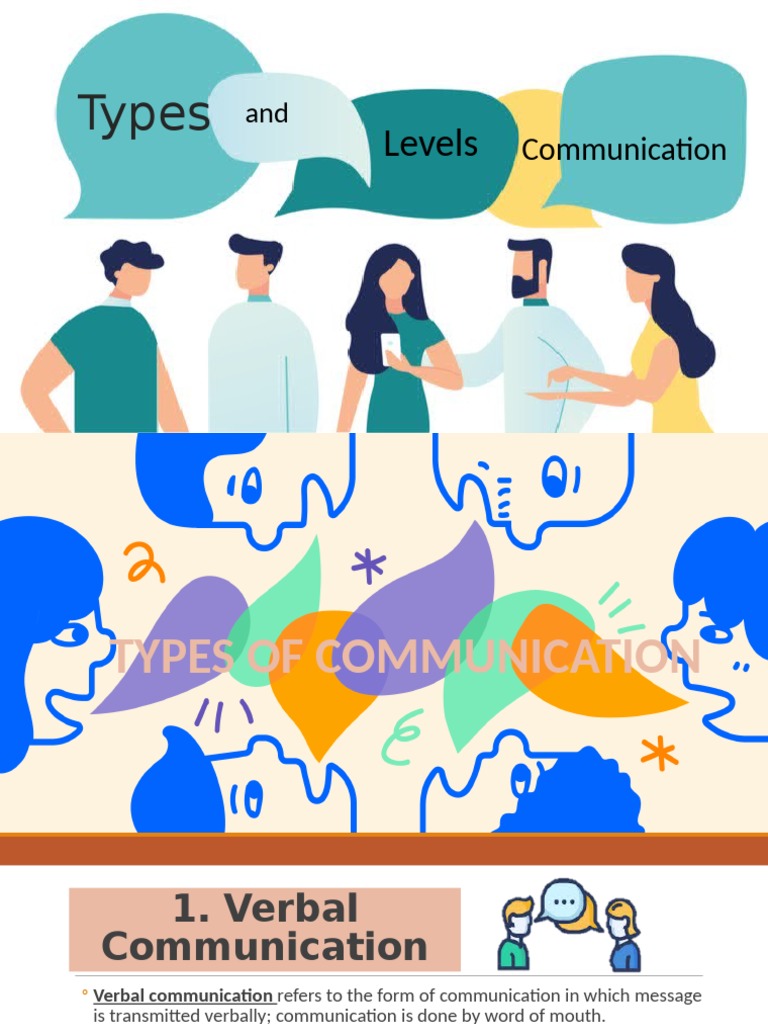 Midterm Lesson 1 - Types and Level of Communication | PDF ...