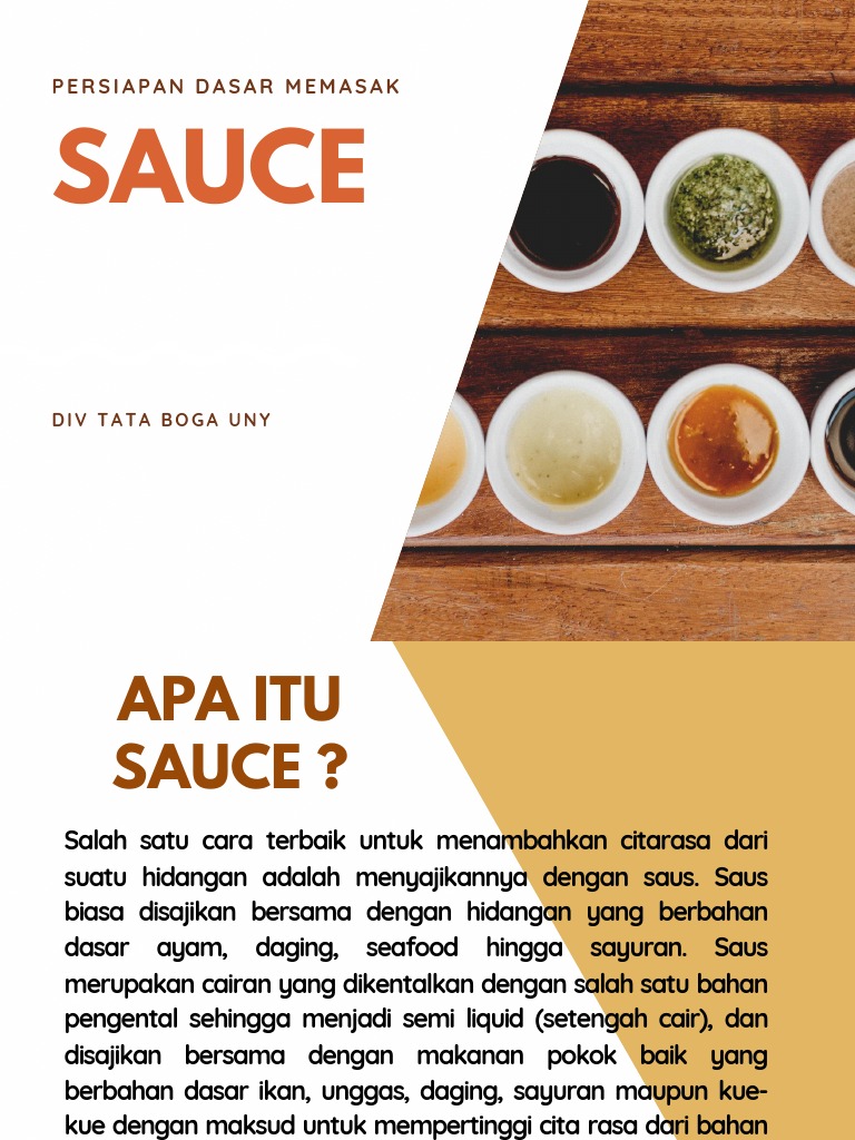 Basic Sauce | PDF