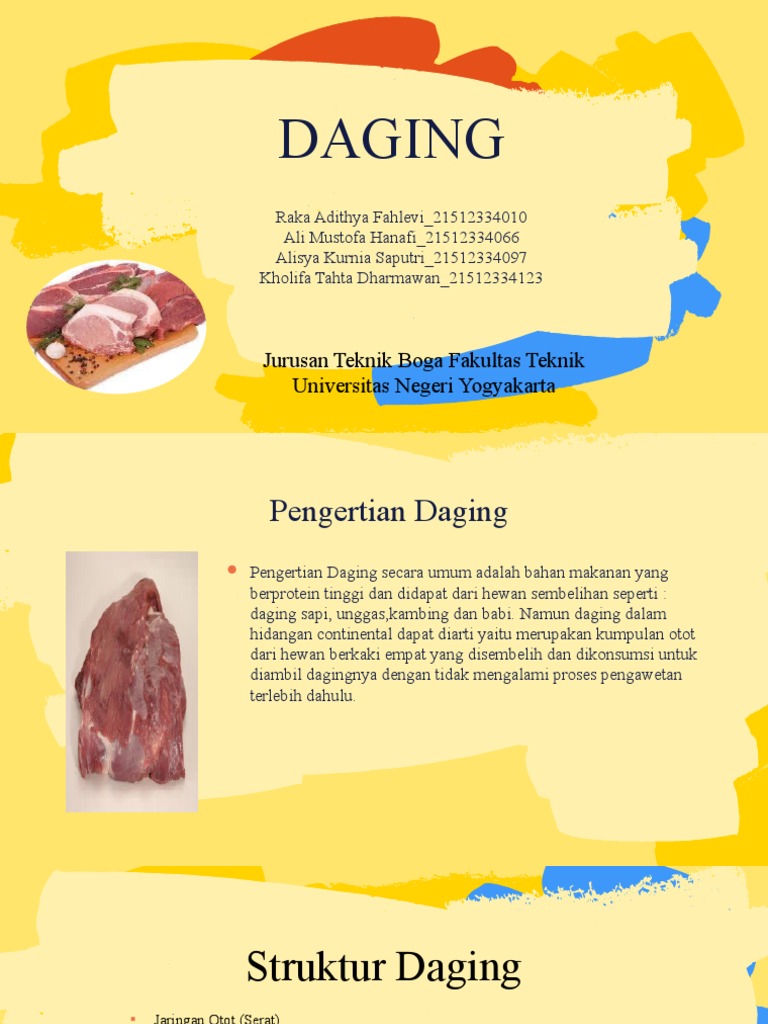 Presentasi Daging | PDF
