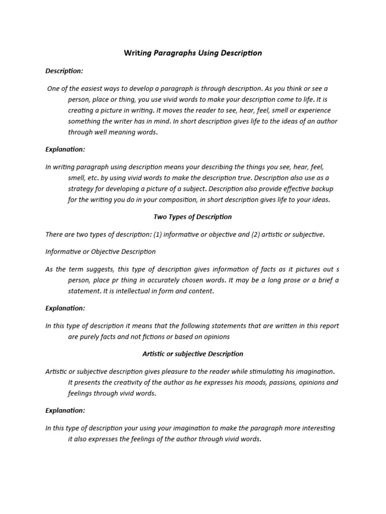 Effective Descriptions: Analyzing Teaching Styles Through Vivid ...