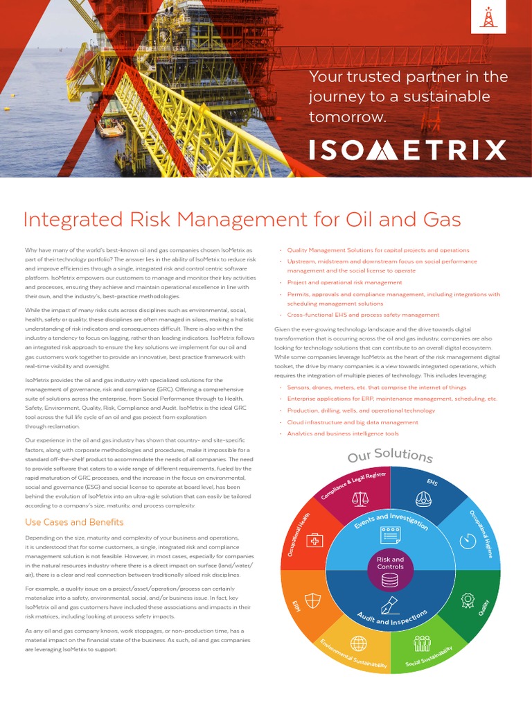 IsoMetrix GRC Oil and Gas | PDF | Economies | Business