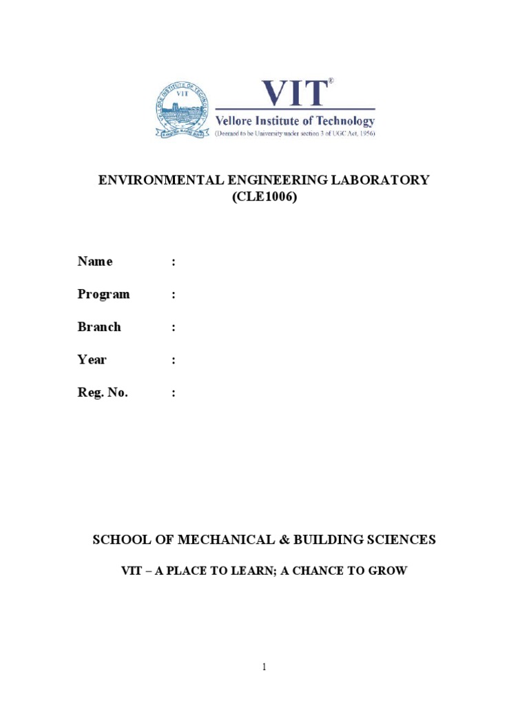 Env Engg Lab Manual 2021 | PDF | Alkalinity | Ph