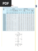 NPB Steel Sections | PDF | Structural Engineering