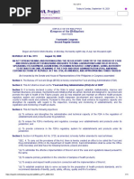 RA 9711 - FDA Act | PDF