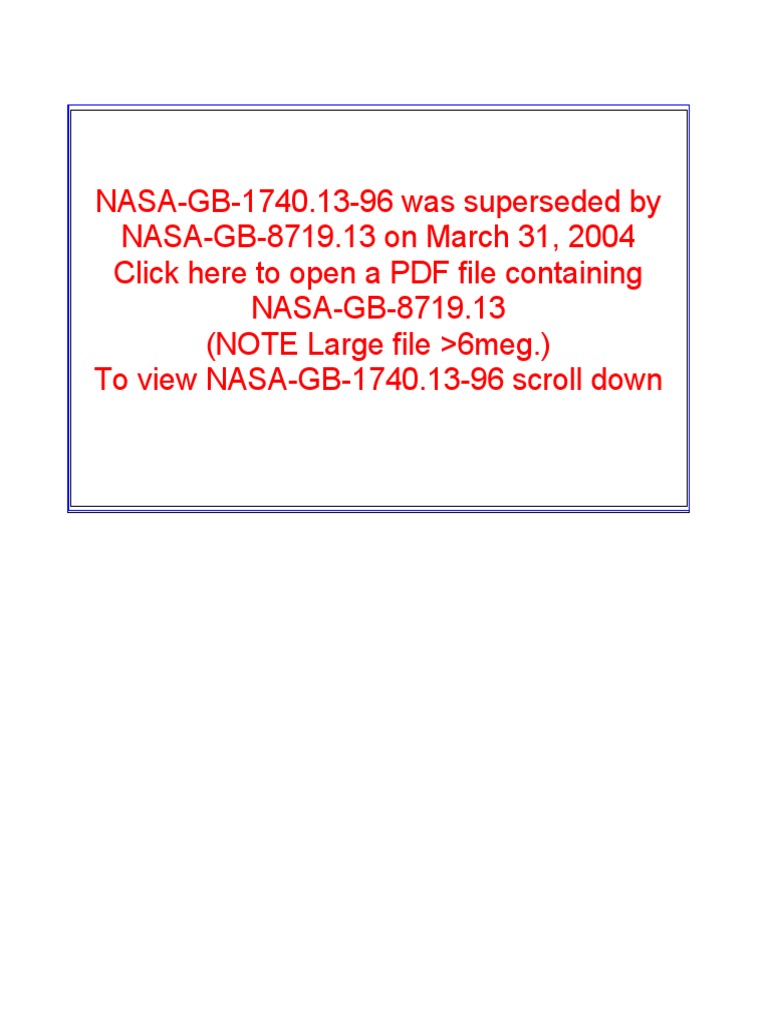 NASA Software Safety Guidebook | PDF | System | Software