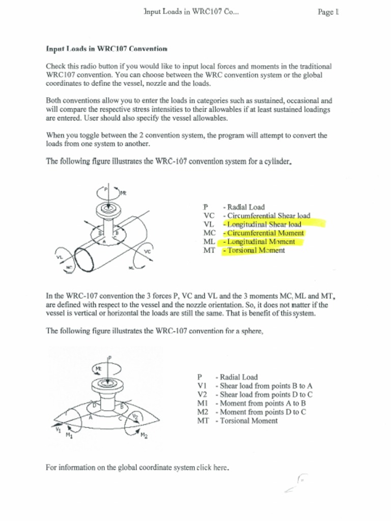 WRC 107 Sign Conventions | PDF