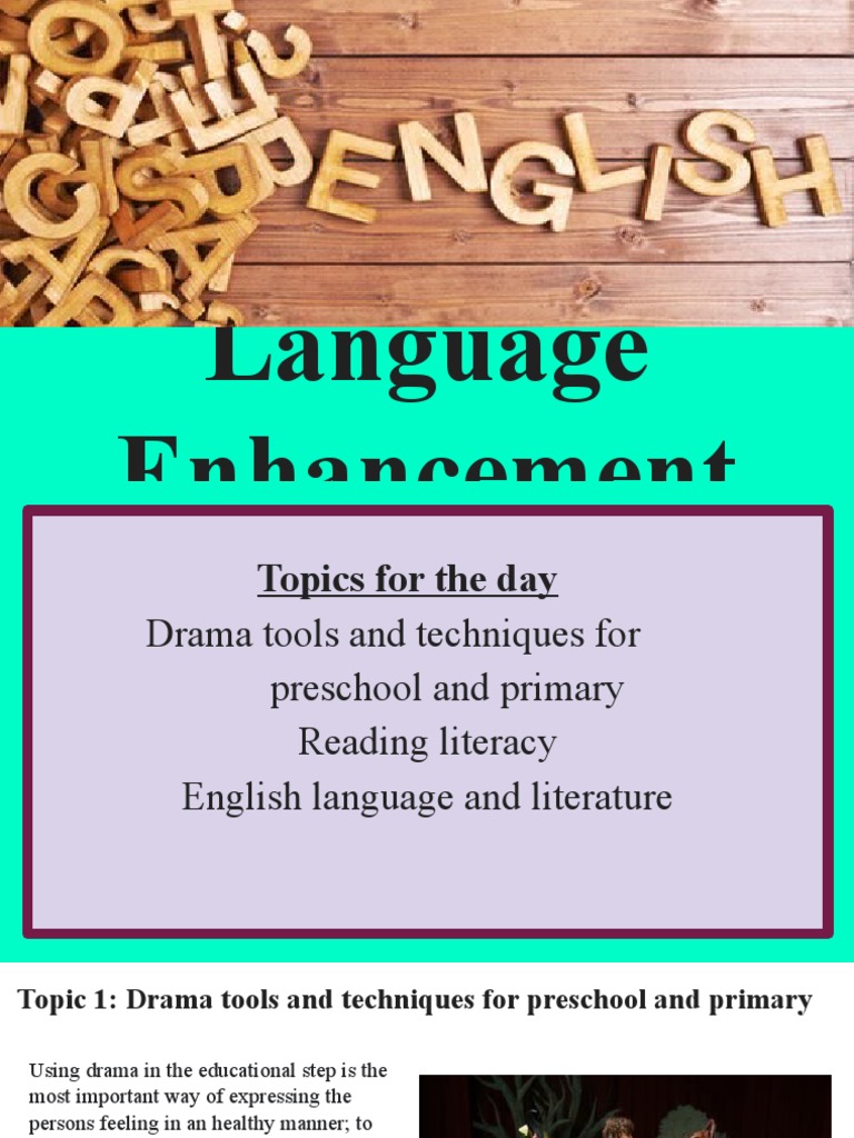 Language Enhancement | Download Free PDF | Reading Comprehension ...