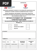 2020-06-25 Method Statement of RCBC Construction CH402+737 | PDF ...