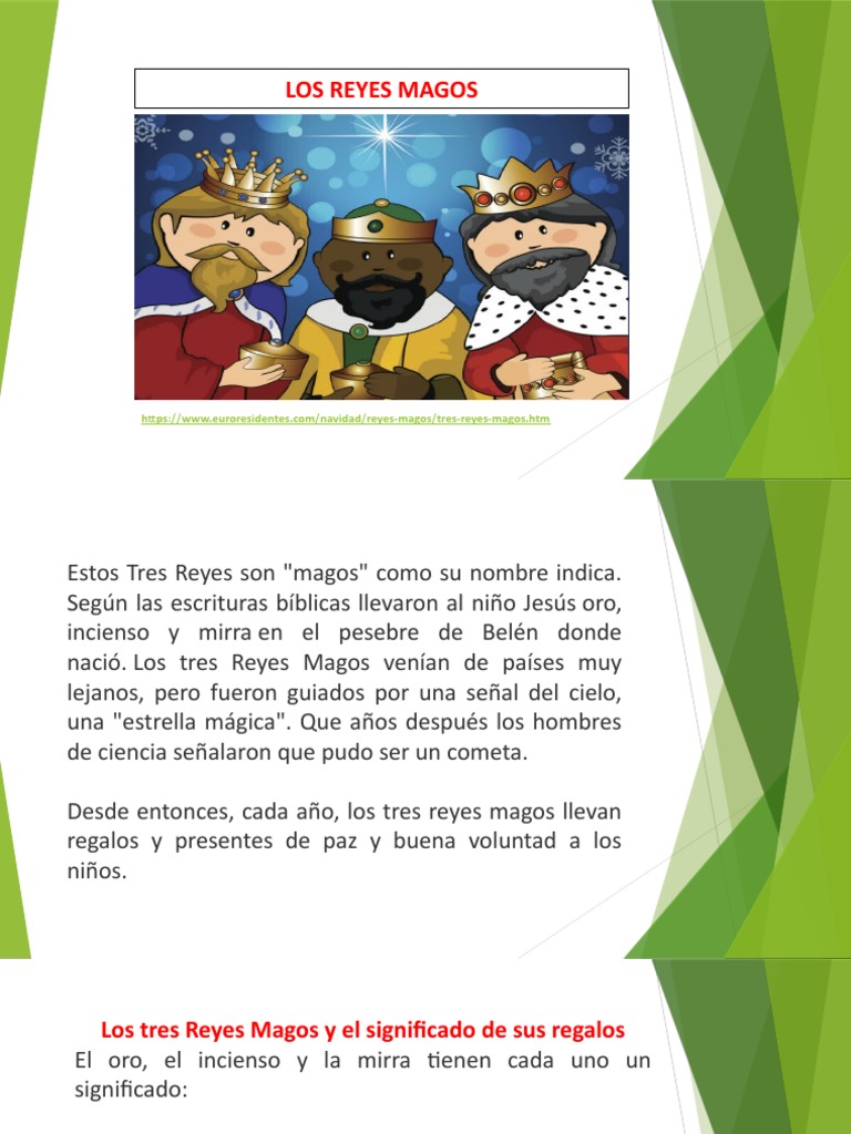 Los Tres Reyes Magos - Iv Ciclo (3°, 4°) - Diciembre | PDF