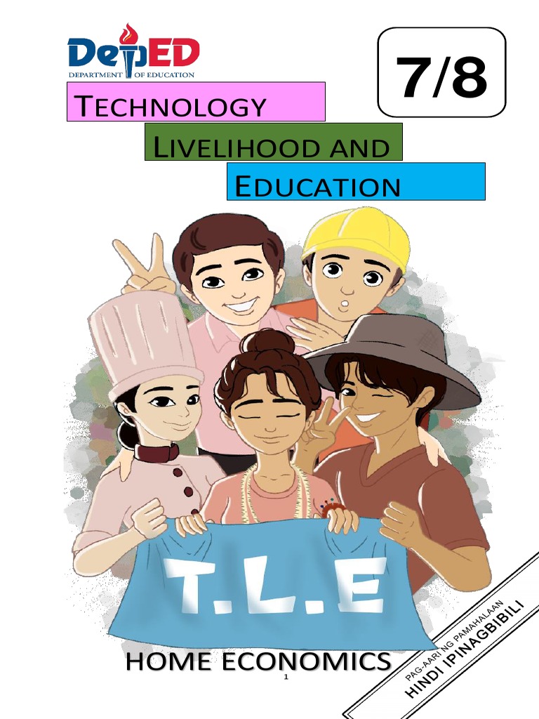 Tle Grade7n8 Cookery Module 1 Week1 | PDF | Cooking | Foods
