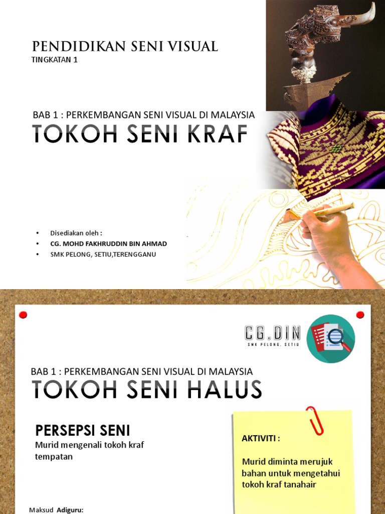 Bab 1 Tokoh Kraf | PDF