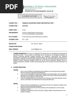 Intermediate Financial Accounting II Course | PDF | Financial ...