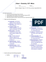 Mole Airlines Flight 1023 Investigation | PDF | Mole (Unit) | Chemistry