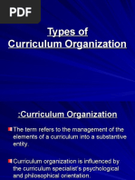 Horizontal and Vertical Organization of A Curriculum | PDF | Sharing ...