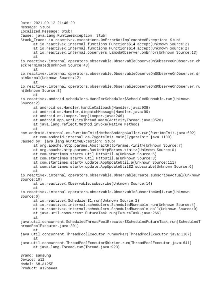 Star Crash | PDF | Java (Programming Language) | Mobile Computers
