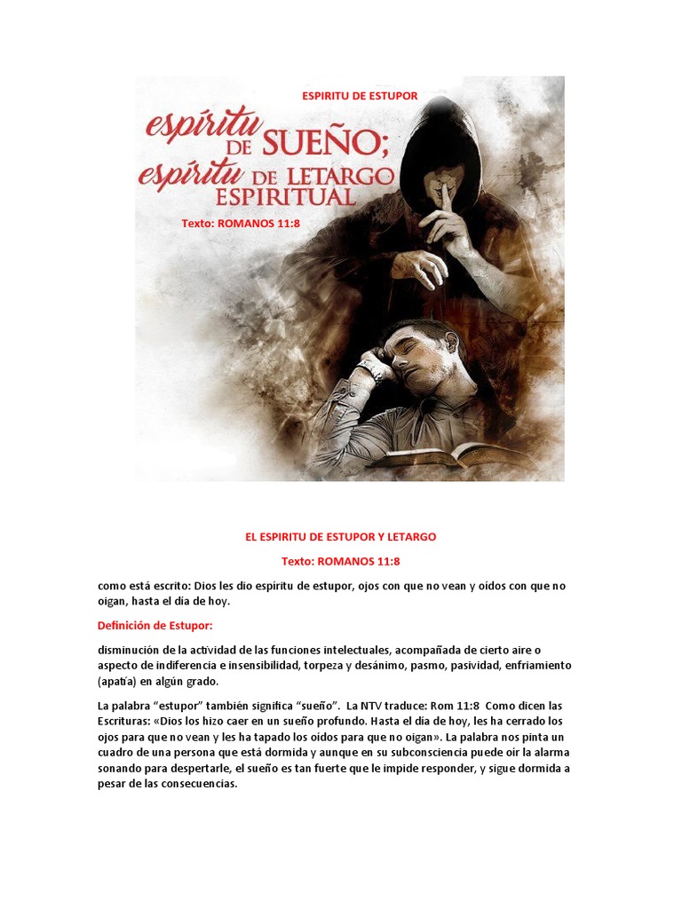 Espiritu de Estupor | PDF