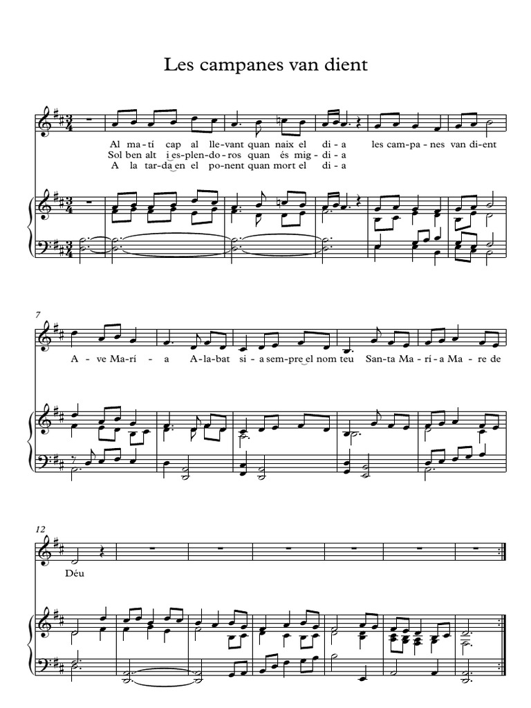 Al Mati Cap Al Llevant | PDF | Collation | Phonétique