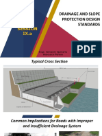 DPWH Standards - Flood Control Plans | PDF