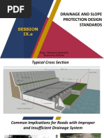 Ditch Cross Sections for Road Construction | PDF | Civil Engineering