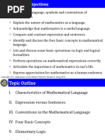 DLL Grade 9 Math Q2 Week 1 | PDF | Group (Mathematics) | Algebra