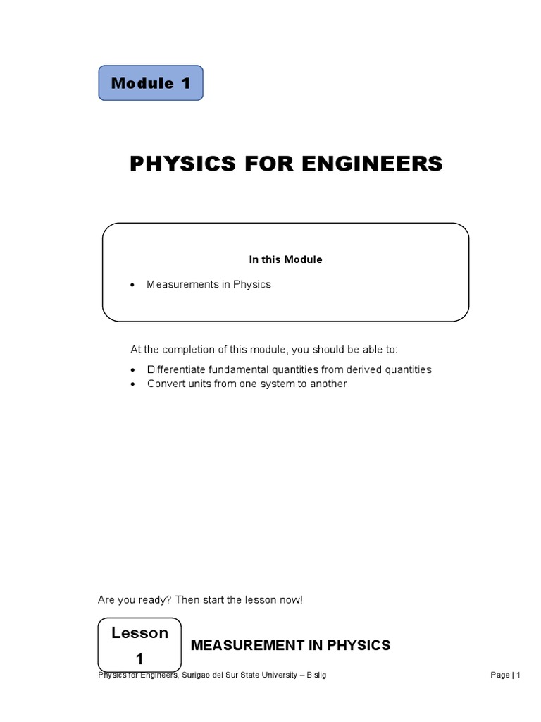 Measurement Fundamentals in Physics | PDF | International System Of ...