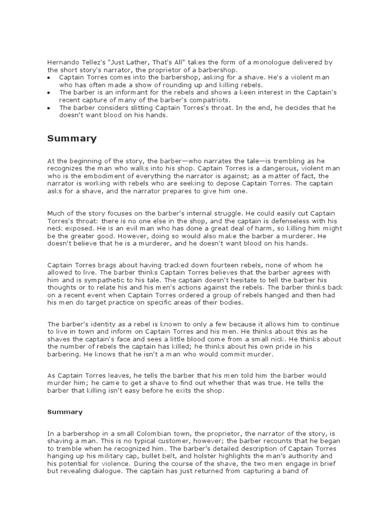 Lather and Nothing Else | PDF