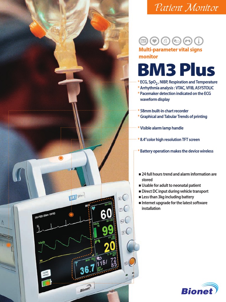 The BM3 Plus: A Multi-Parameter Patient Monitor for Vital Signs ...