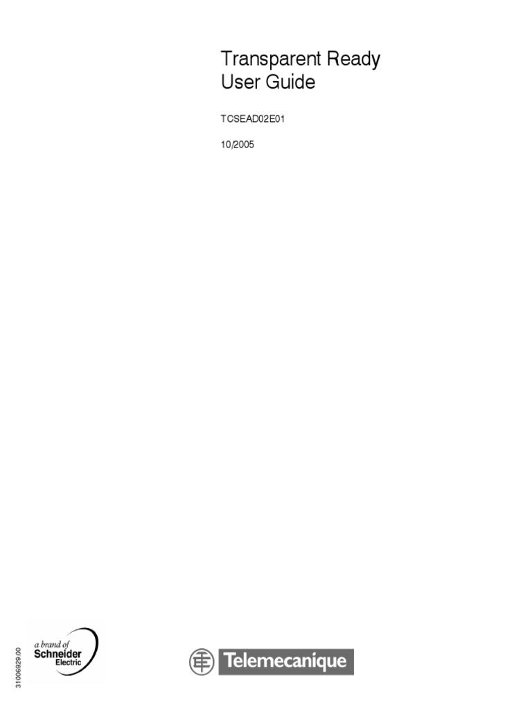 Transparent Ready User Guide | PDF | Internet Protocol Suite | Computer ...
