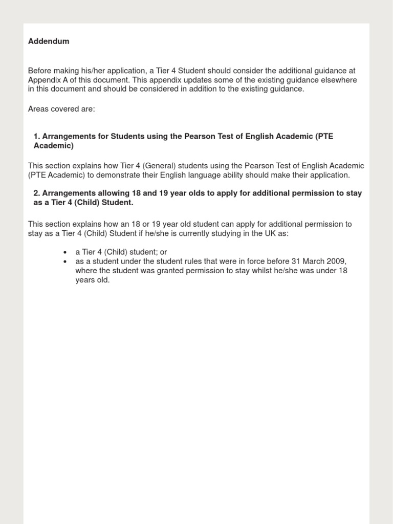 Addendum | Postgraduate Education | Academic Degree | Free 30-day Trial ...