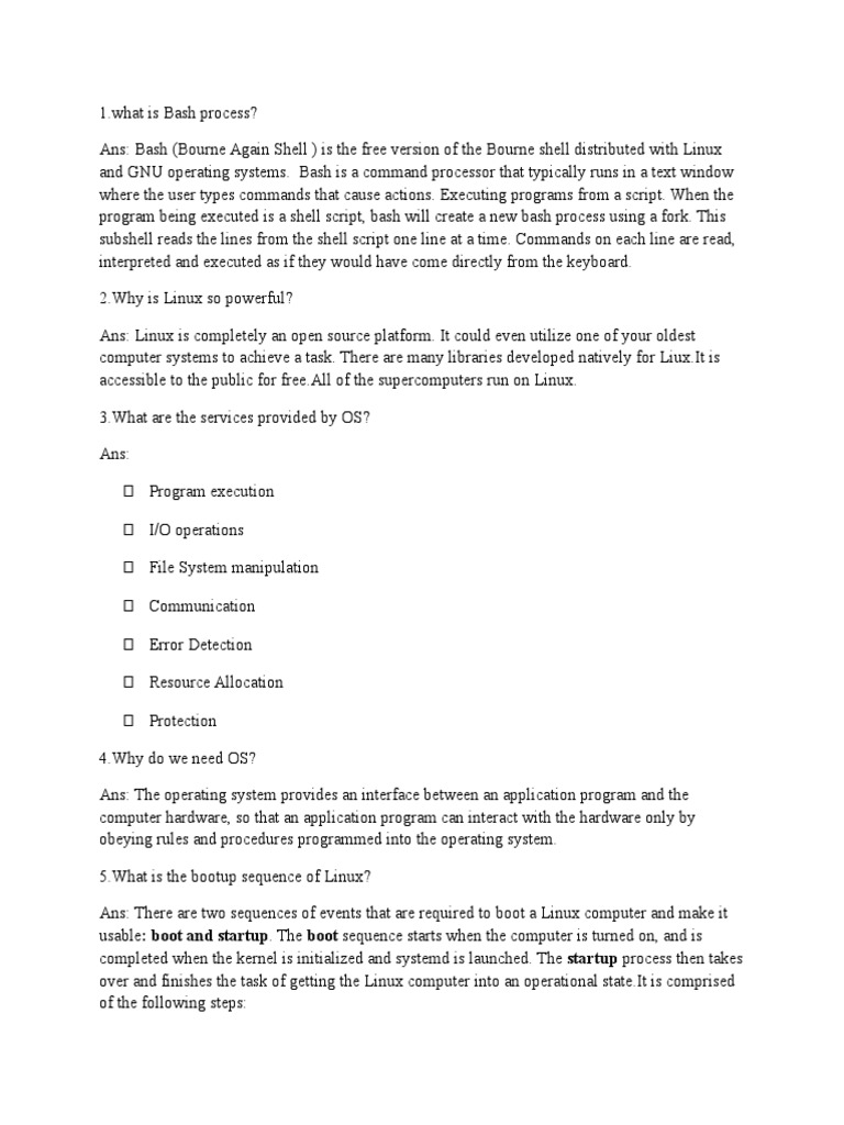 Linux Assignment Pdf Operating System Shell Computing 4056