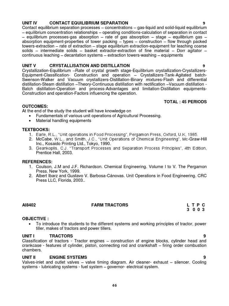 Farm Tractors Syllabus | PDF | Tractor | Transmission (Mechanics)