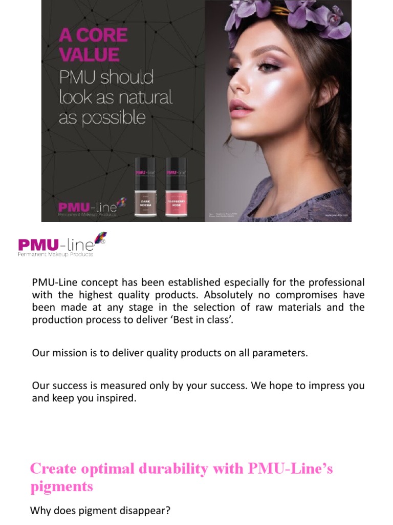 A Core Value PMU Should Look As Natural As Possible. | PDF