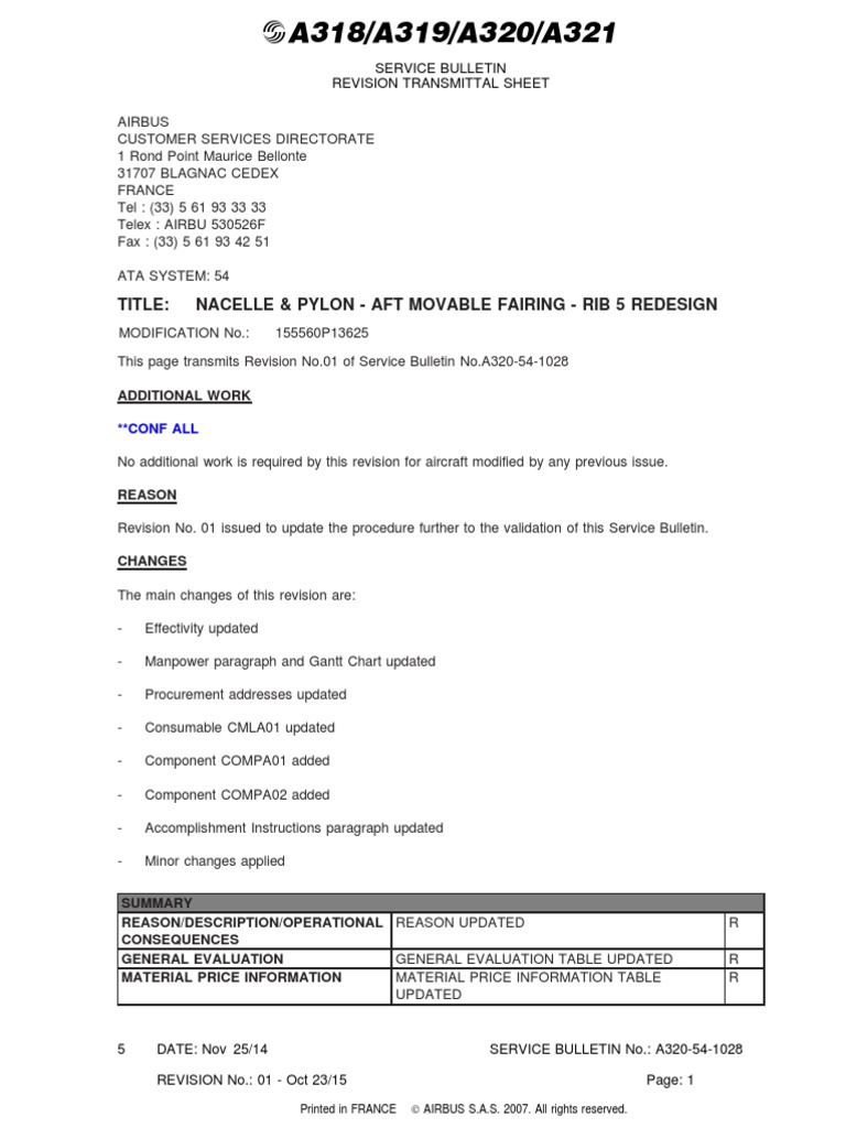 Title: Nacelle & Pylon - Aft Movable Fairing - Rib 5 Redesign | PDF ...