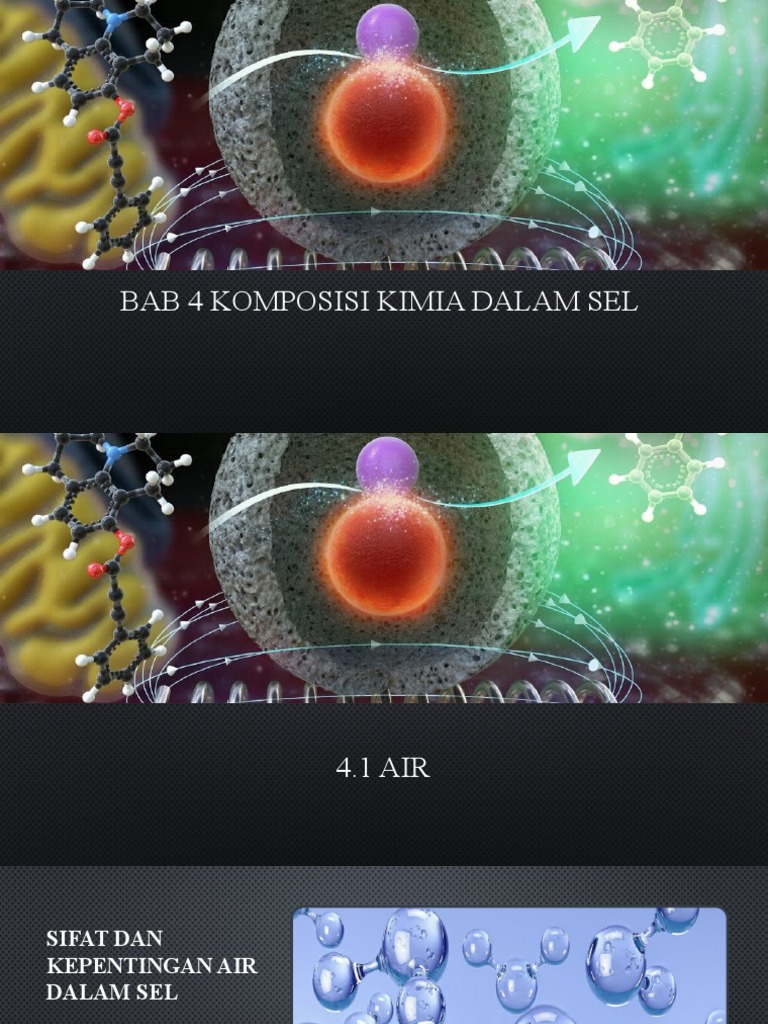 Bab 4 Komposisi Kimia Dalam Sel | PDF