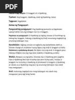 Filipino 3 - Ang Tatlong Biik Modyul | PDF