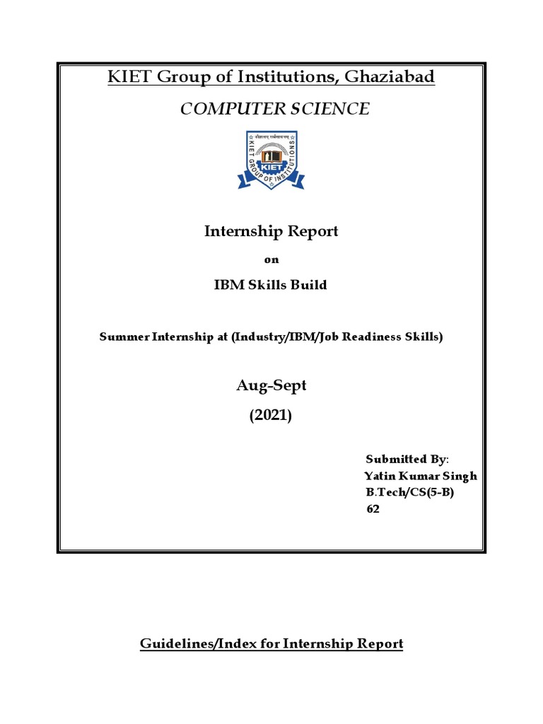 Internship Report | PDF | Cloud Computing | Platform As A Service