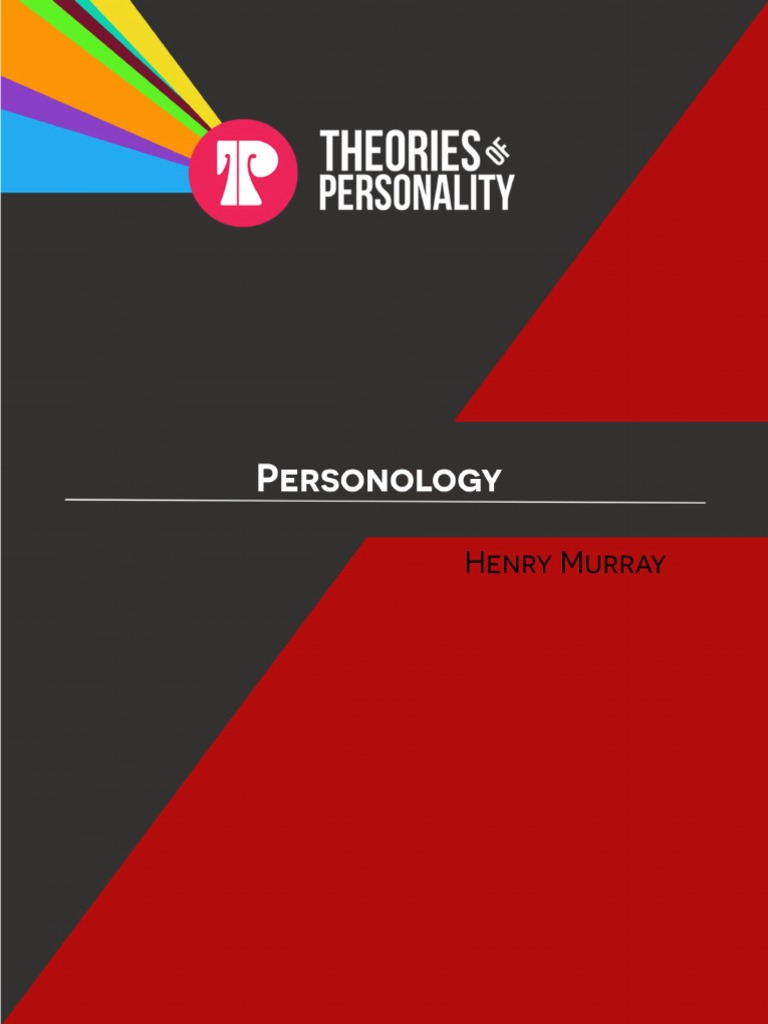 Henry Murray's Personology Explained | PDF | Id | Pleasure