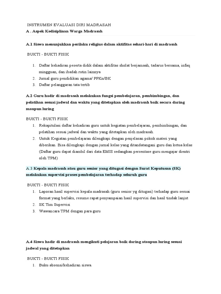 Instrumen Edm 2021 | PDF