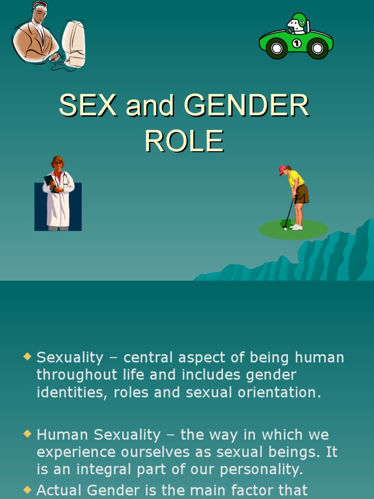 Sex and Gender Roles | PDF | Gender Studies | Gender
