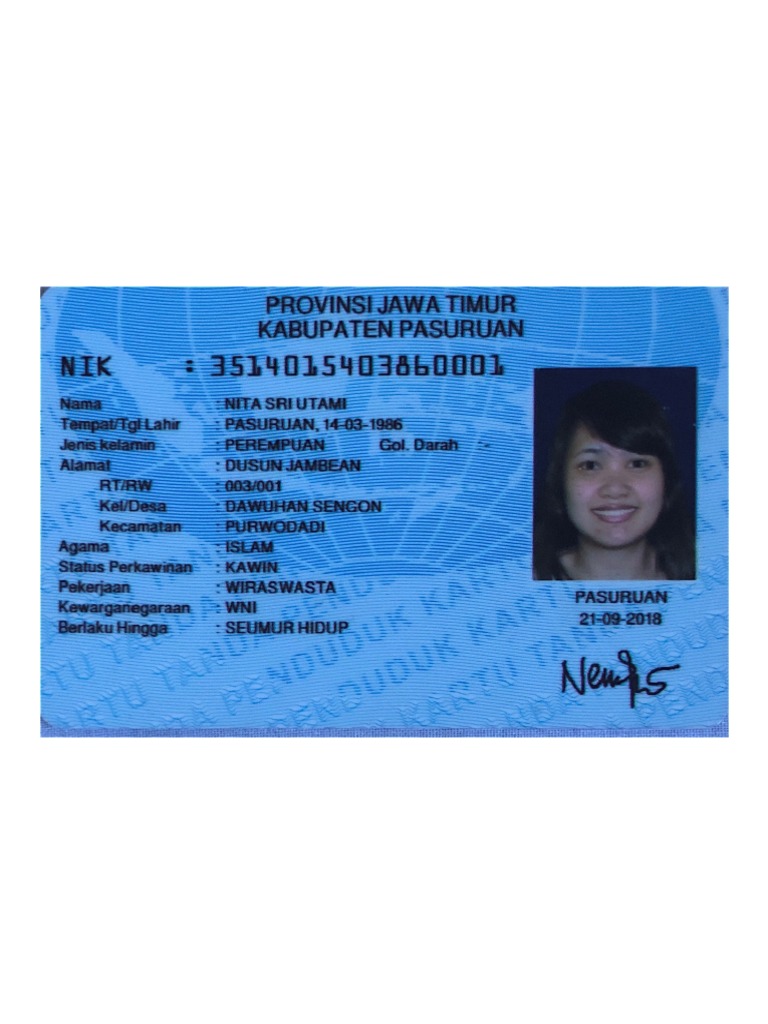 KTP Nita Sri U | PDF