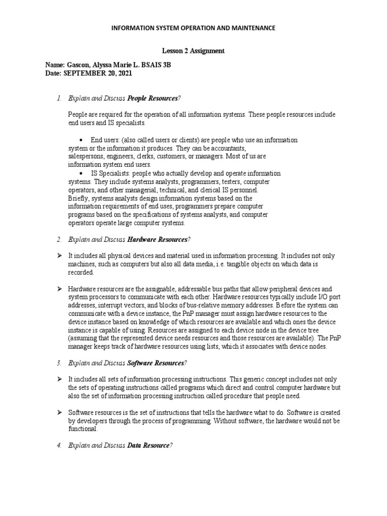 Alyssa Marie Gascon - Module 1-2-Assignment | PDF | Backup | Computer File
