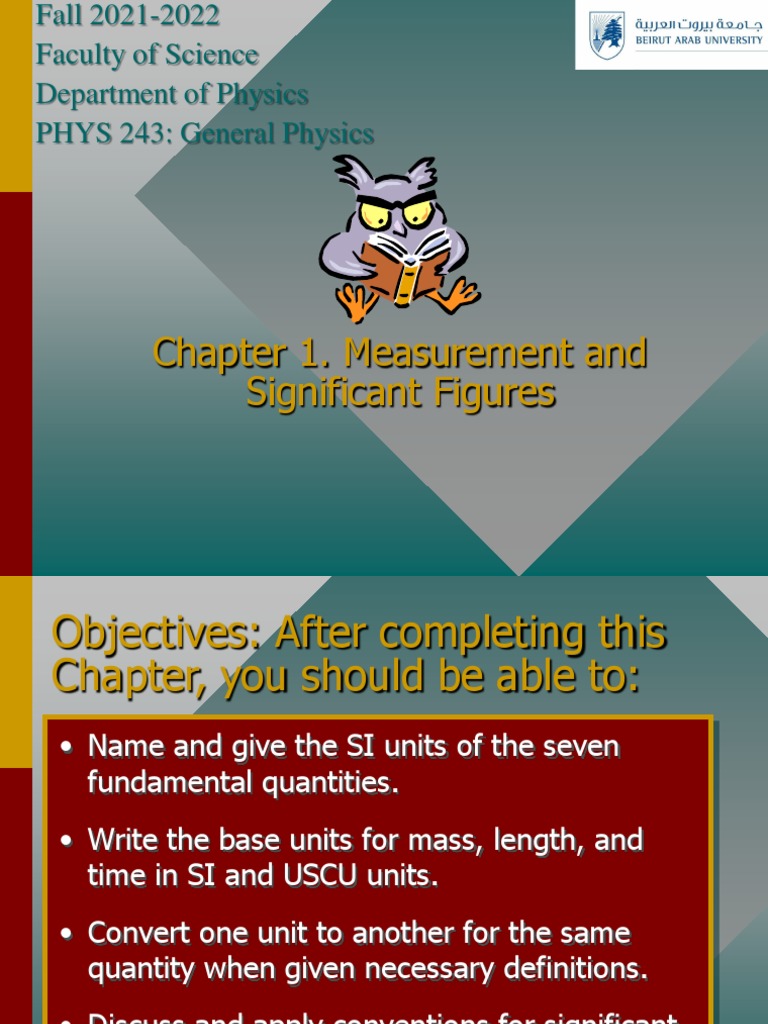 Measurement and Significant Figures | PDF | Significant Figures ...