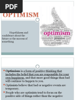 Learned Optimism | PDF | Optimism | Psychology