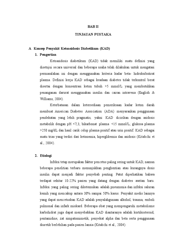 BAB II DKA Ada Askep-1 | PDF