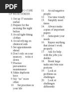 Ach 99 Healthy Coping Skills | PDF