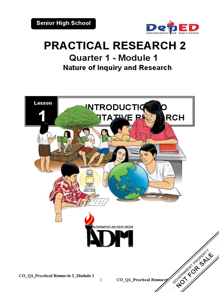 Practical Research 2: Quarter 1 - Module 1 | PDF | Level Of Measurement ...