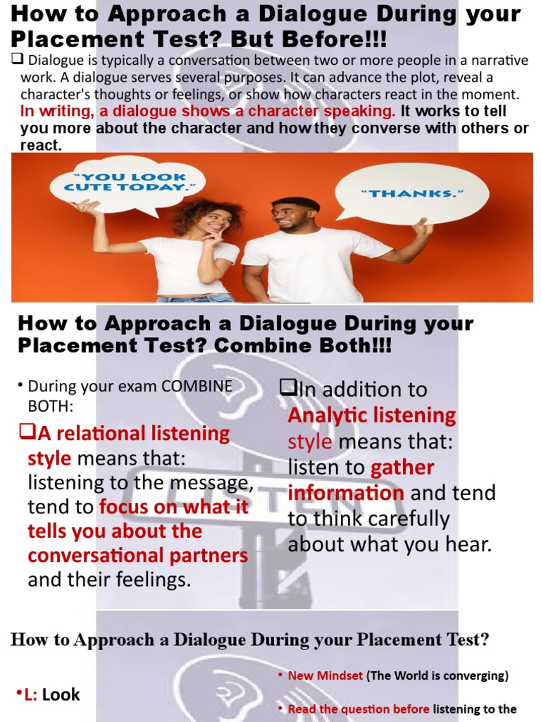 Week3 - Dialogue-Listening Skills | PDF