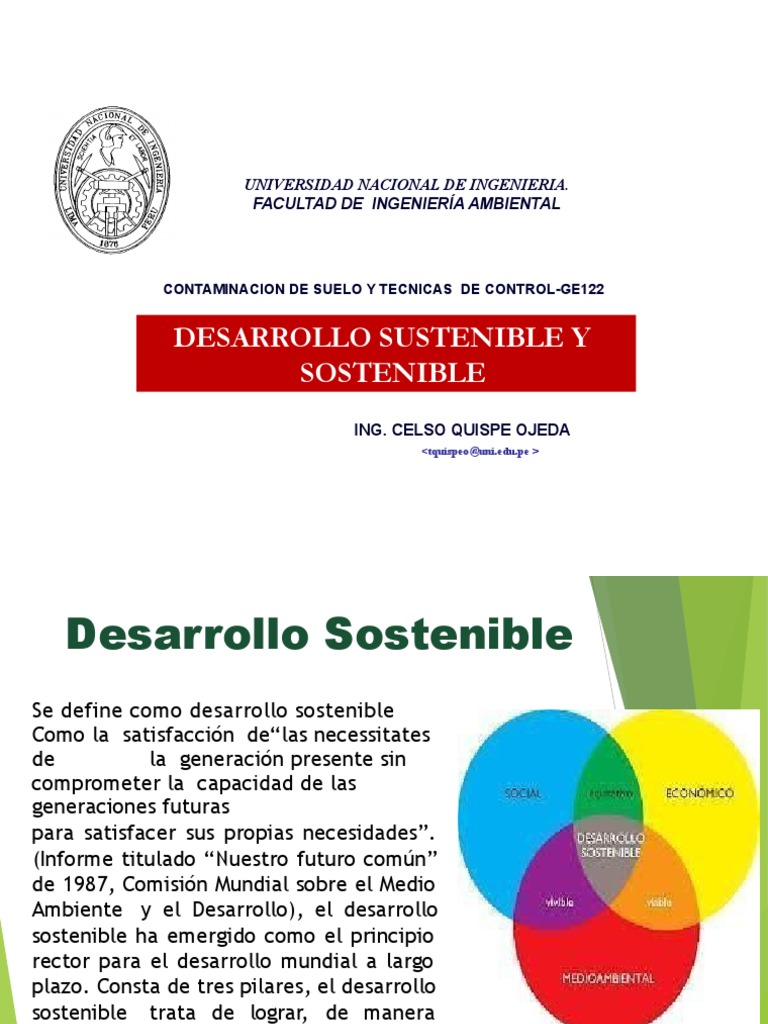 Clase 02 Desarrollo Sostenible y Sust. | PDF | Sustentabilidad | Desarrollo sostenible